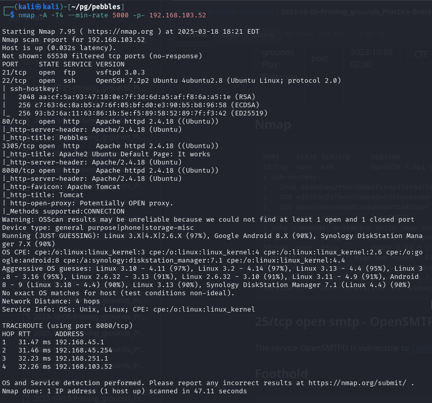 Pebbles - Krovs' Writeups